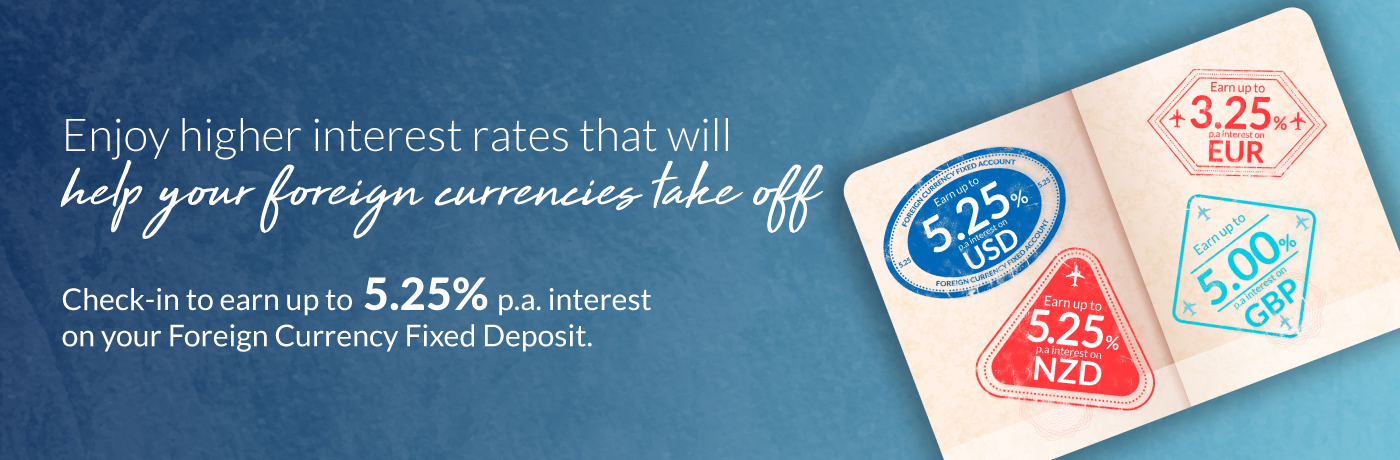 RHB Singapore | Foreign Currency Fixed Deposit Campaign