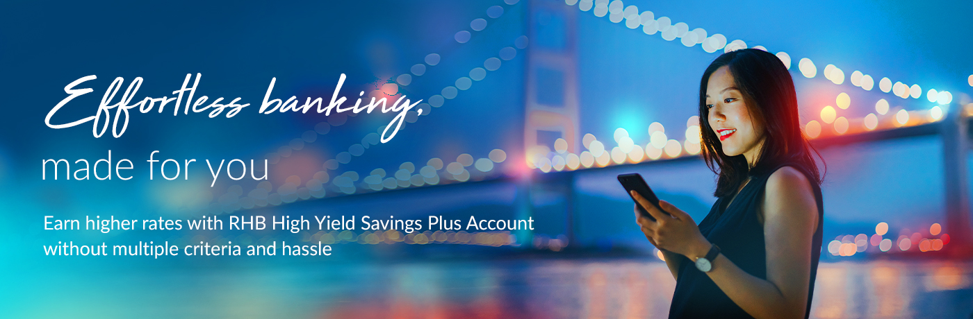 High Interest Savings Account Singapore | RHB Singapore