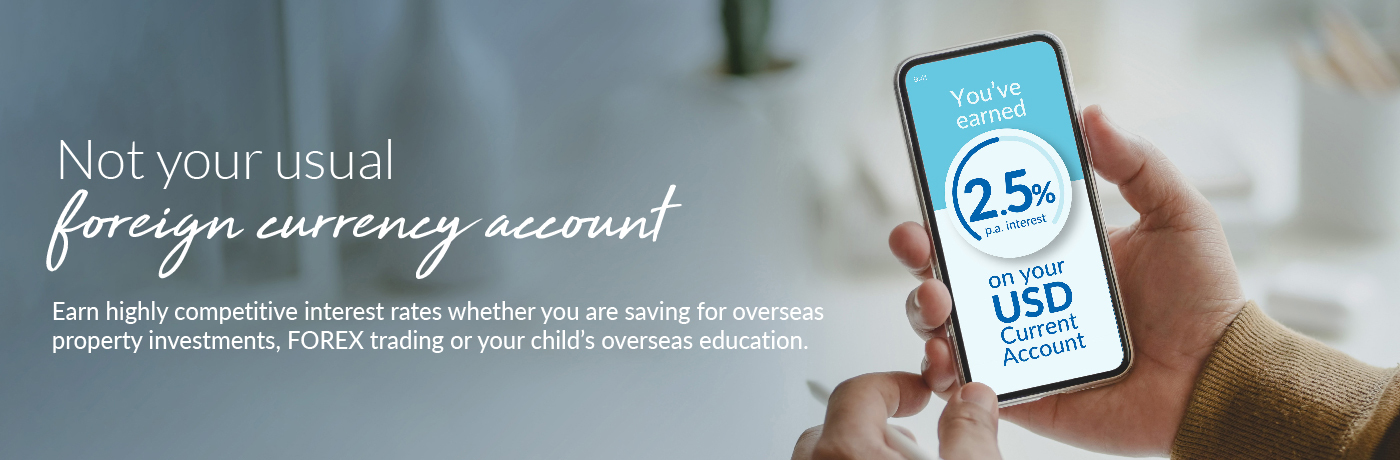 Foreign Currency Current Account | RHB Singapore